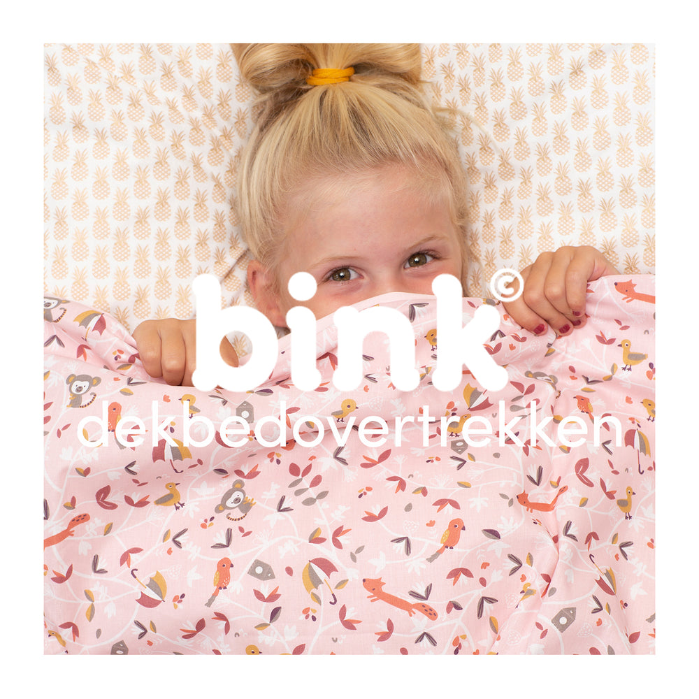 Vindt het vrolijkste kinderbeddengoed en accessoires bij BINK Bedding